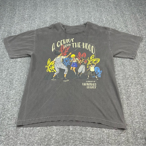 Unfinished Legacy | Tops | Unfinished Legacy Shirt Womens Xl Gray Short ...